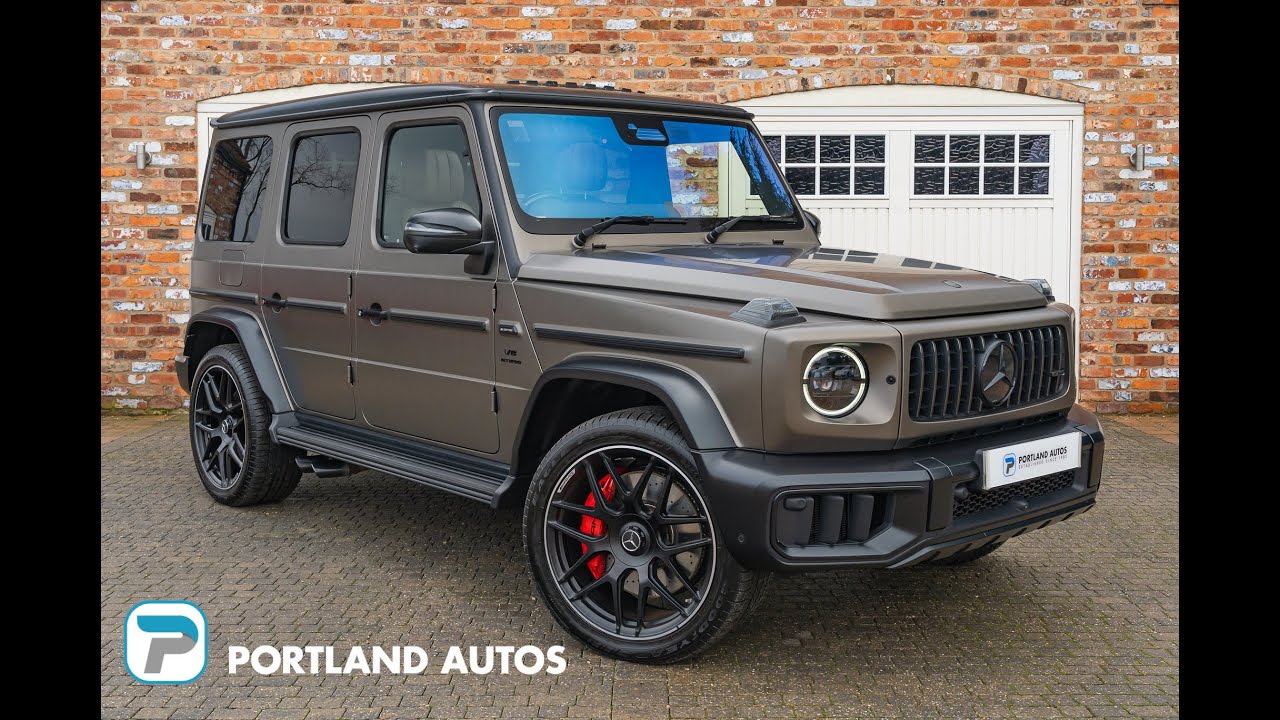 2025 25 MERCEDES G63 AMG 4.0 V8 AMG MAGNO EDITION IN MONZA GREY MAGNO ...