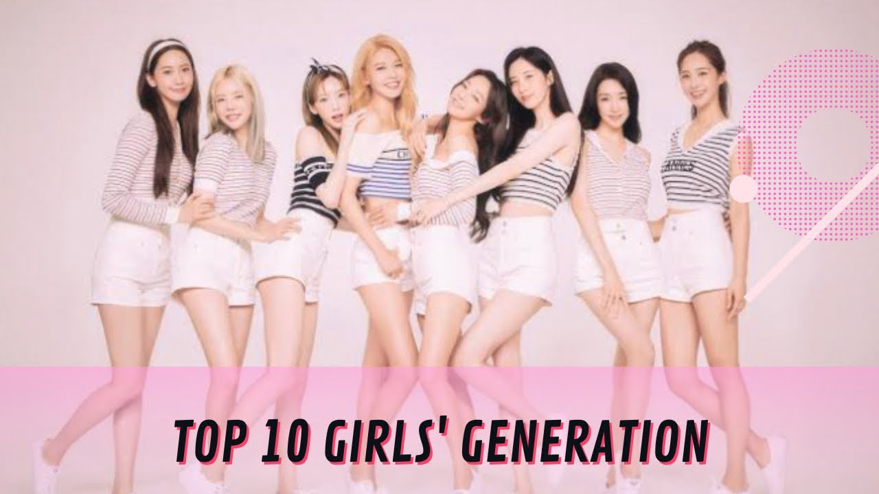 [TOP10 MOST VIEWED GIRLS' GENERATION MV AUGUST - YouTube