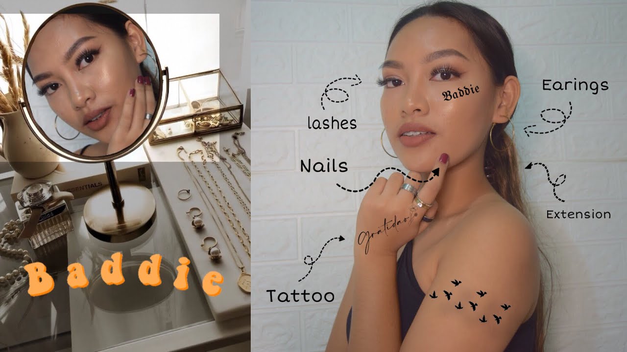 Transforming myself into baddie/ABG (Philippines) | Ericka B. ♡ - YouTube