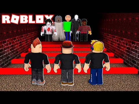 BLOX4FUN SQUAD ESCAPING CREEPY OBBY in ROBLOX!!! / BLOX4FUN