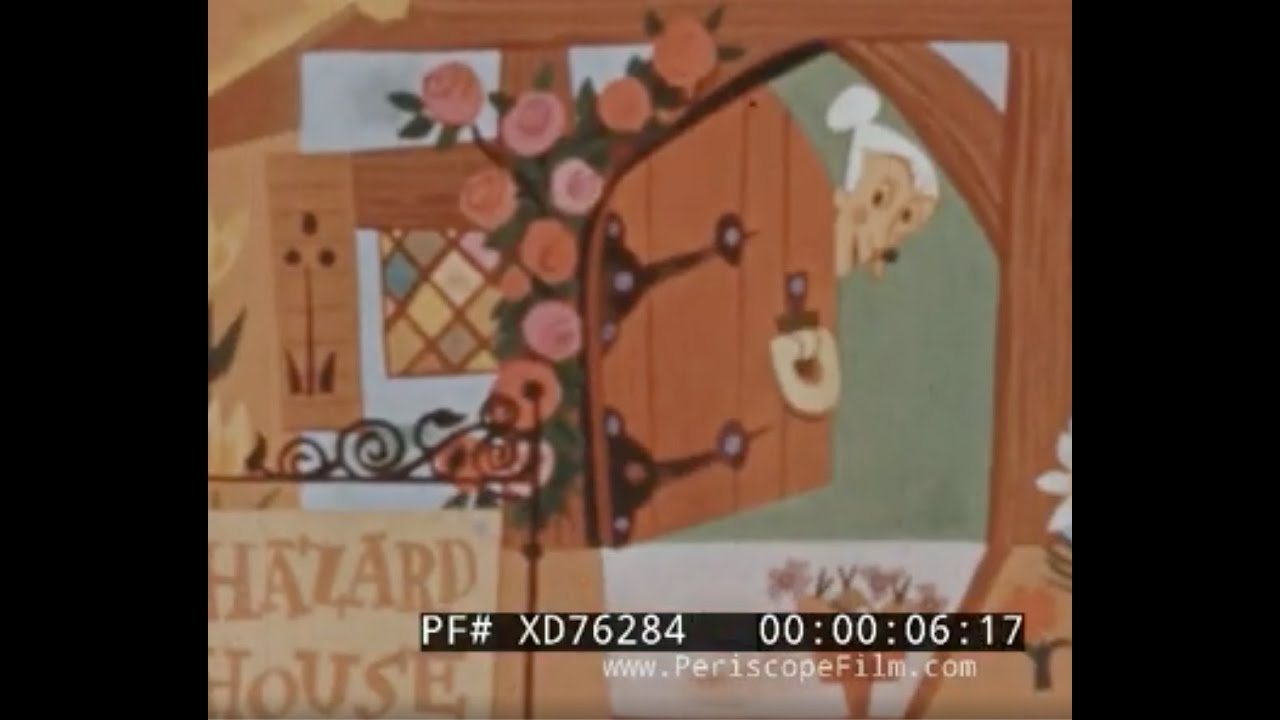 " HAZARD HOUSE " 1954 CHILD SAFETY IN THE HOME PRUDENTIAL INSURANCE PUBLIC SERVICE FILM XD76284 ...