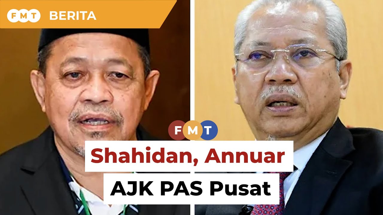 Shahidan, Annuar dilantik AJK PAS Pusat - YouTube
