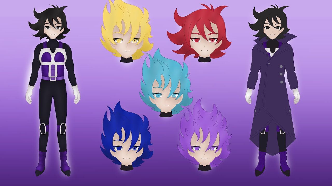 Taro Character Reference Sheet | Commission Speedpaint - YouTube