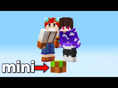 1 mini BLOCO em DUPLA no minecraft