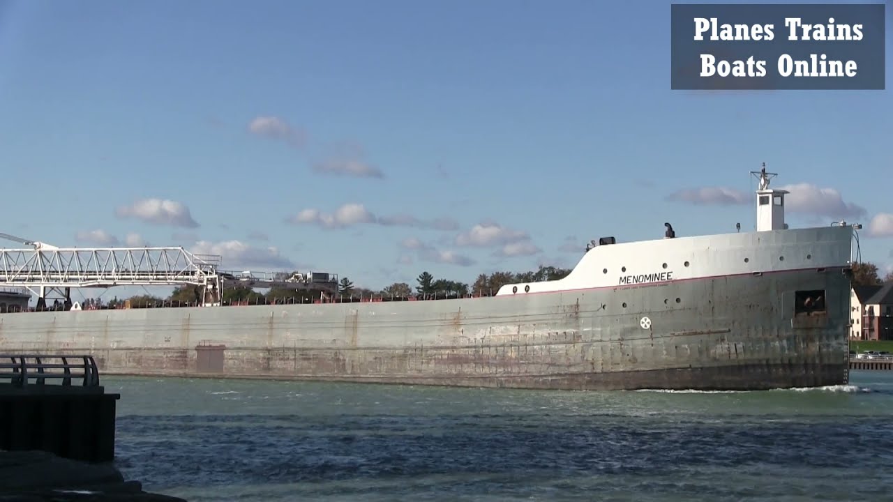 1928 Olive L Moore 37m Tug Boat With 1952 Menominee 191m In Great Lakes ...