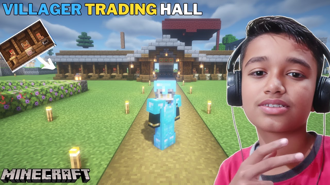 I BUILD A ULTIMATE TRADING HALL IN BERRY SMP | MINECRAFT - YouTube