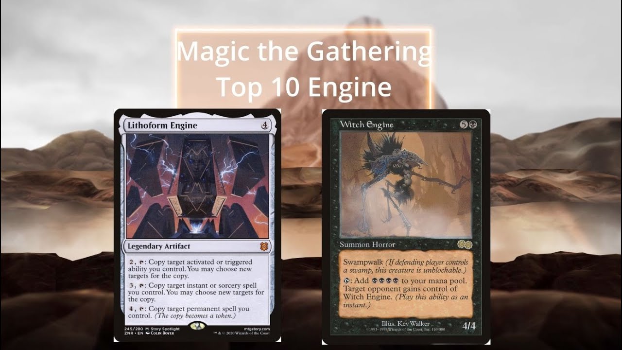 Magic the Gathering - Top 10 Engine - YouTube