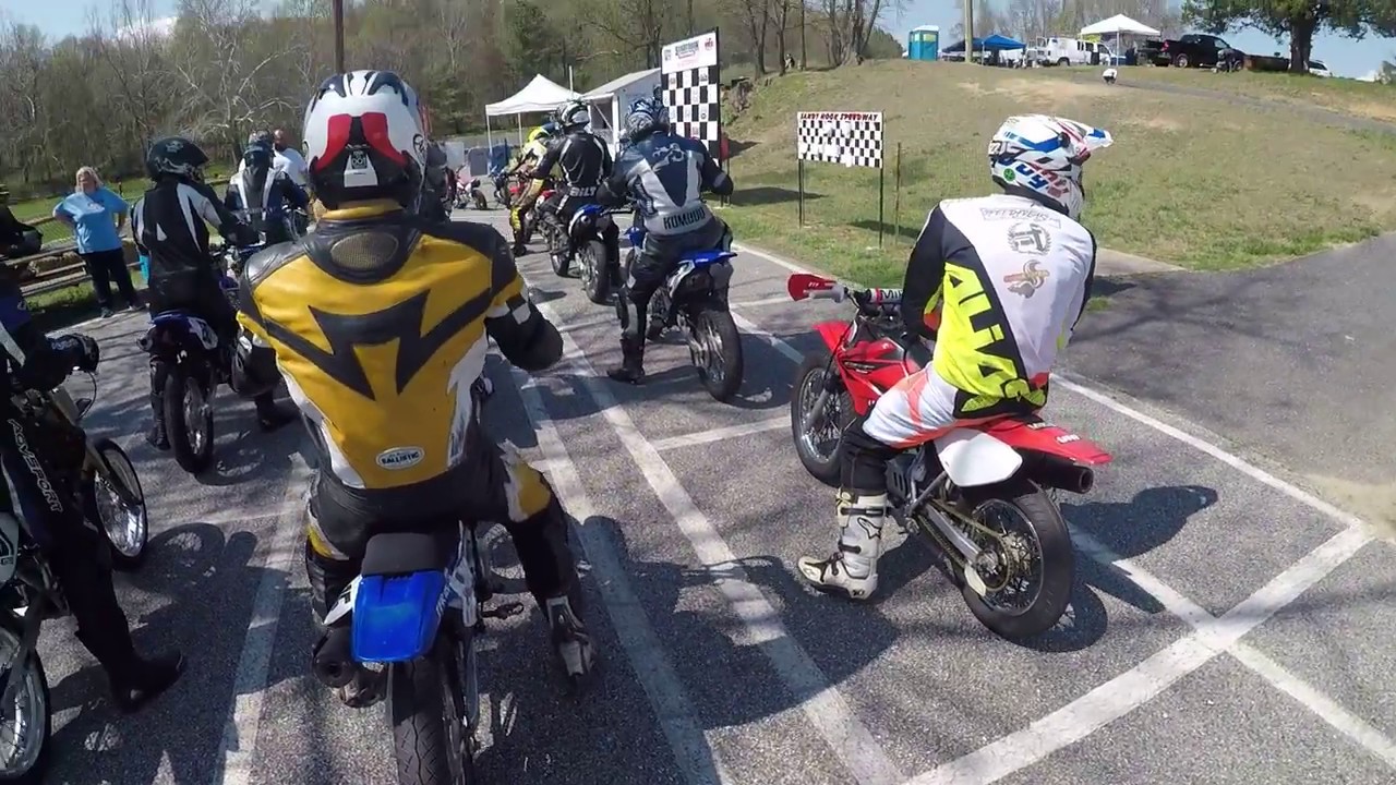 My First Mini Moto F1 Race - YouTube
