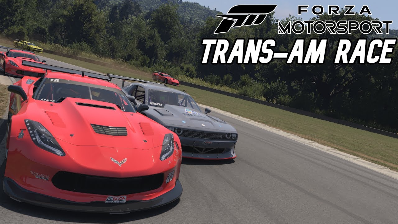 Forza Motorsport: Trans-Am Multi-Class Race at Lime Rock - YouTube