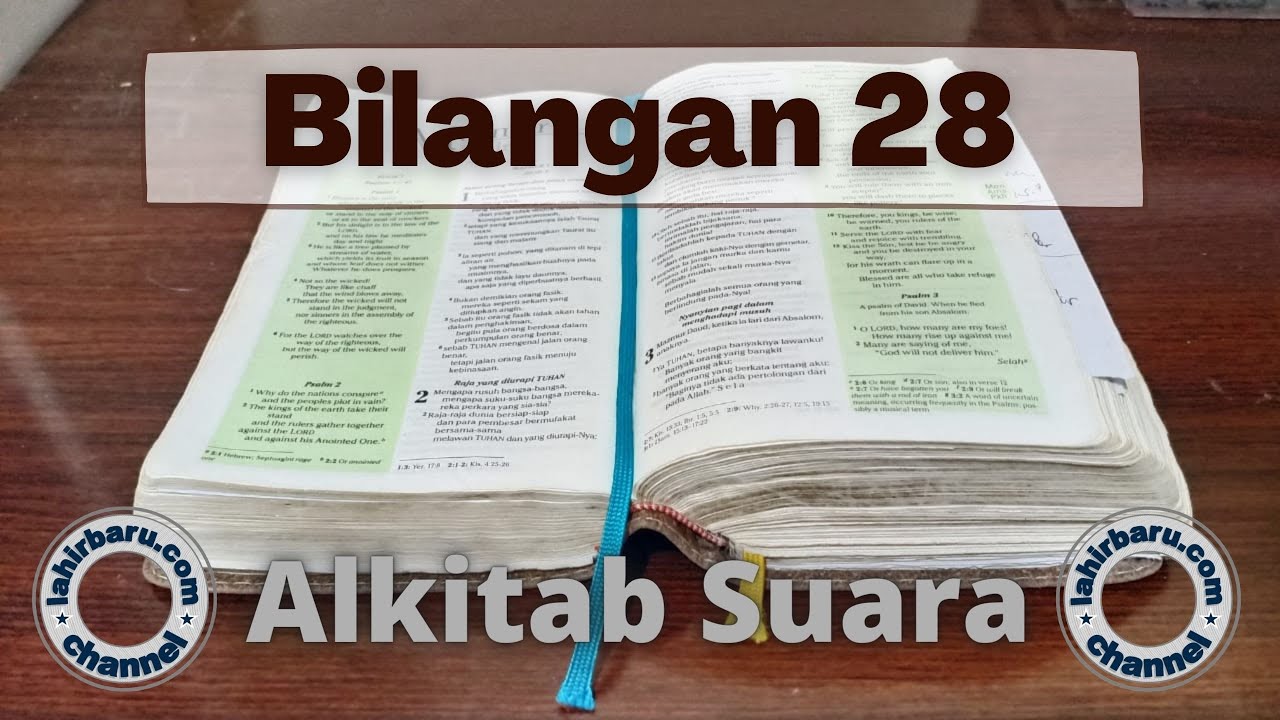 Kitab Bilangan 28 - Alkitab Suara - Firman Tuhan - Perjanjian Lama - YouTube