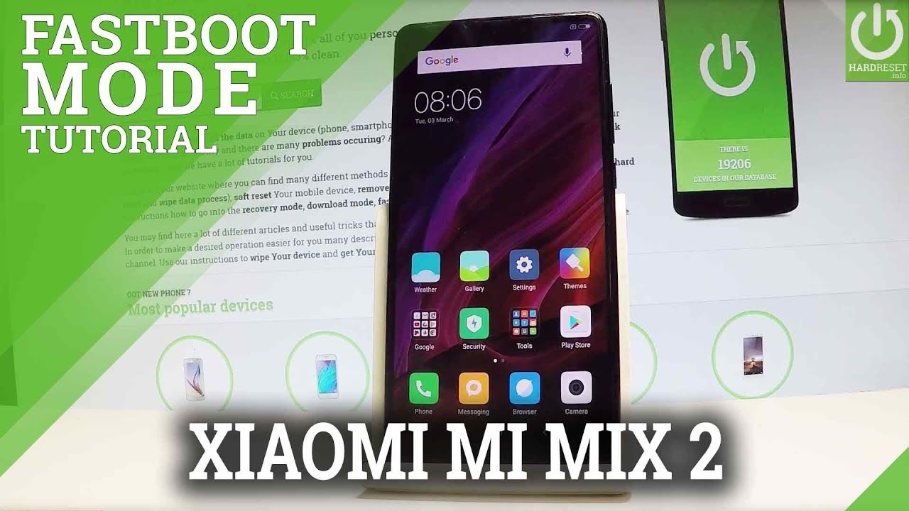How To Enter Fastboot Mode On Xiaomi Mi Mix 2 Exit Fastboot Youtube