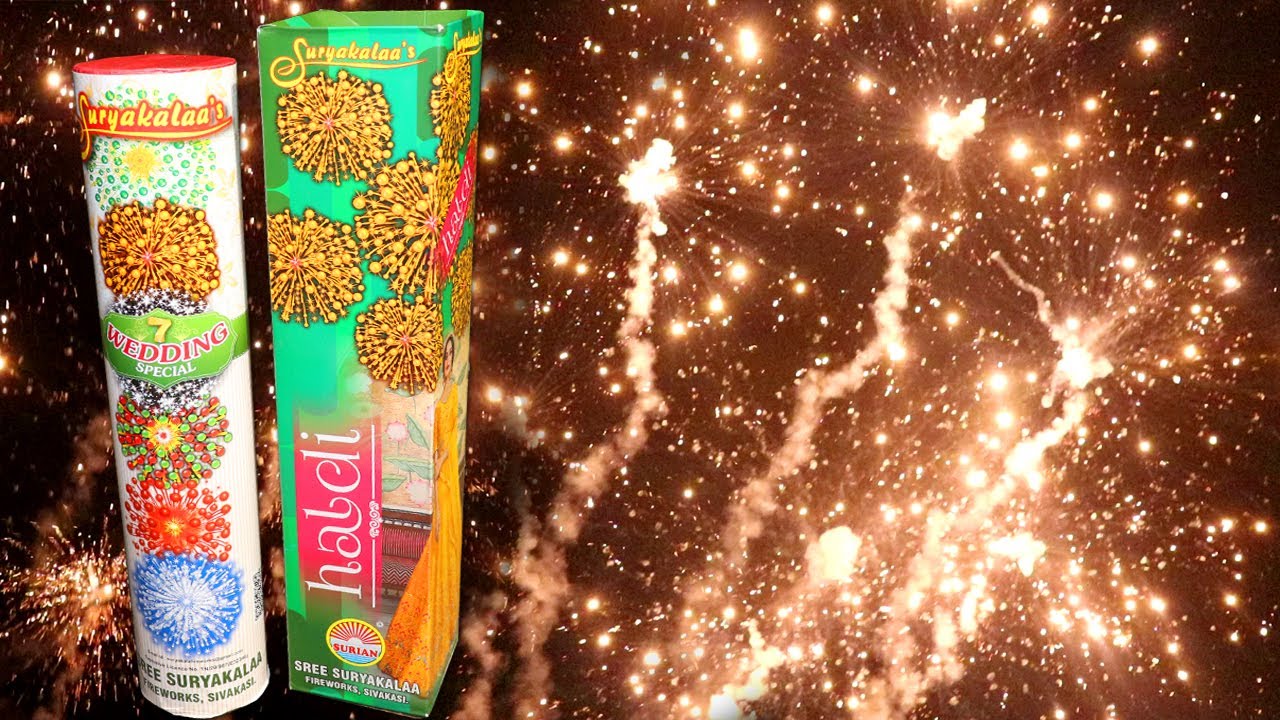 4 INCH FANCY SHOT HALDI | WEDDING SPECIAL FANCY SHOT | MODERN CRACKERS ...