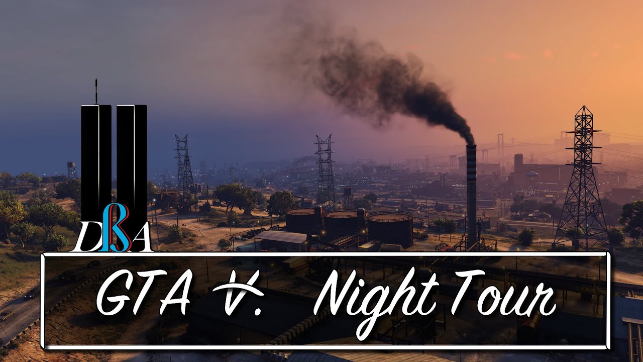 GTA V. PC | Night Tour - YouTube