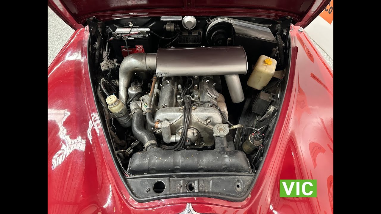 1968 Jaguar S Type - Engine Video - YouTube