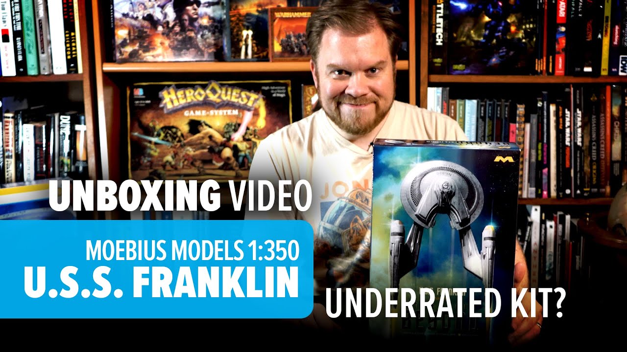 AMT 1/350 Star Trek USS FRANKLIN Unboxing & Review - YouTube