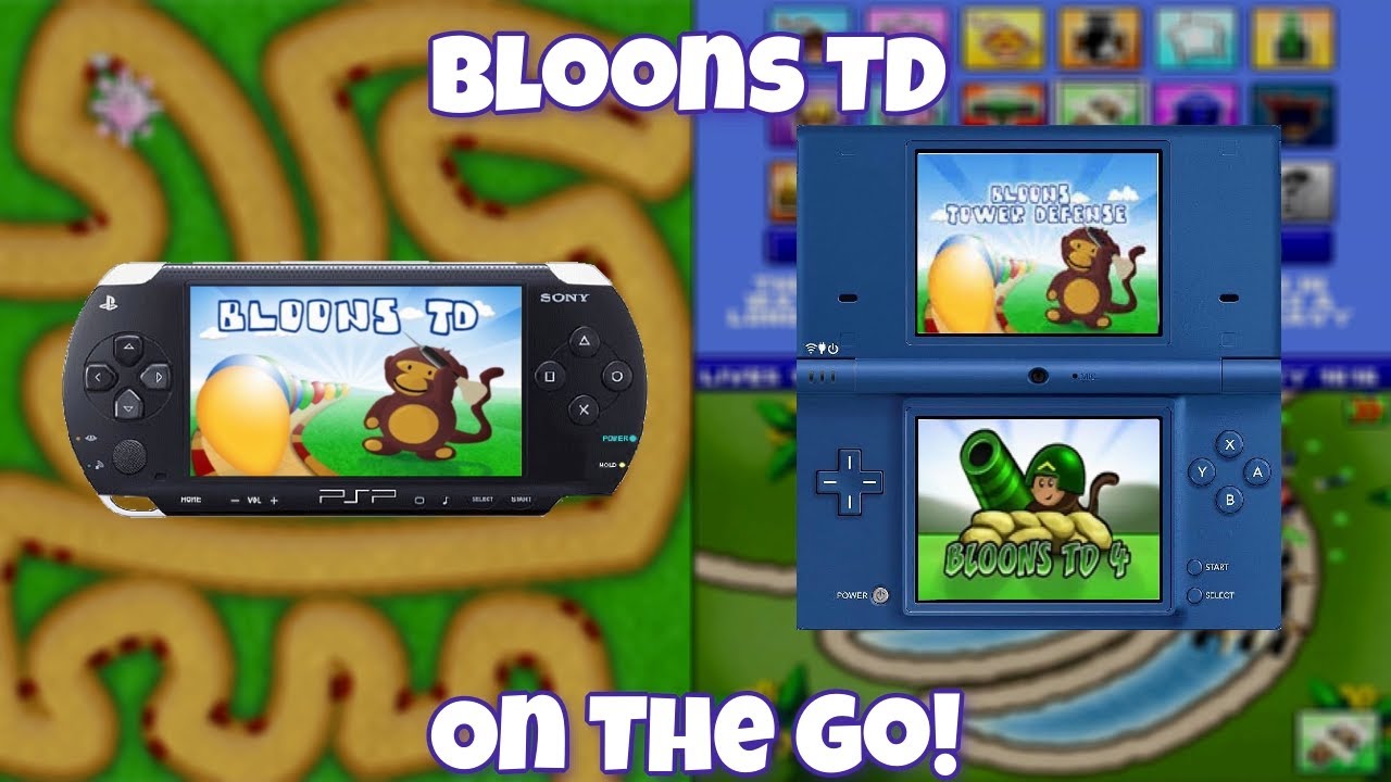 Bloons TD on the PSP and DSi - YouTube