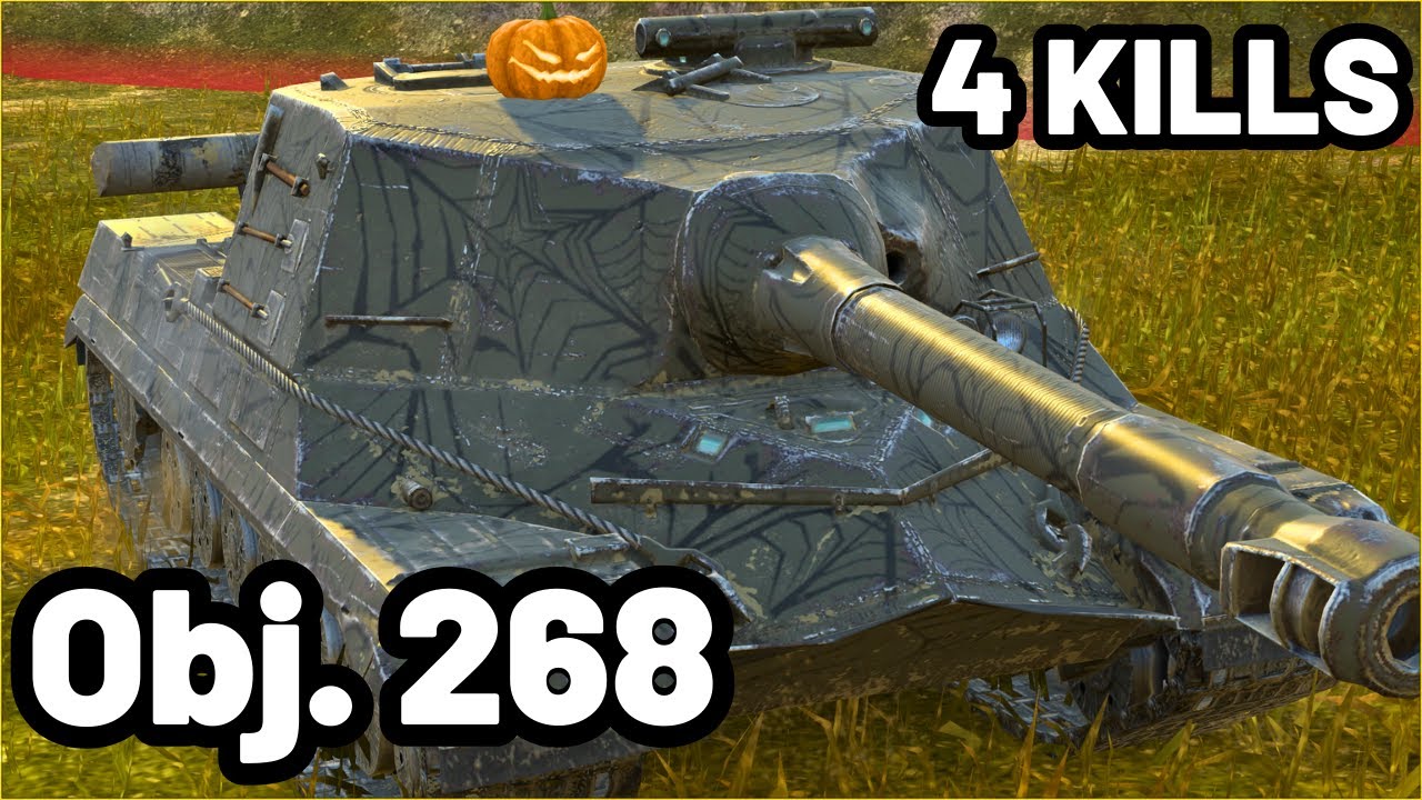 Obj. 268 | 8K DAMAGE | 4 KILLS | WOT Blitz Pro Replays - YouTube