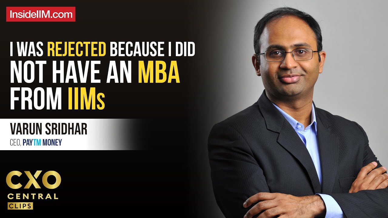 I Was Told, If You Don't Have An MBA Tag You Can't Succeed, Ft. Varun ...