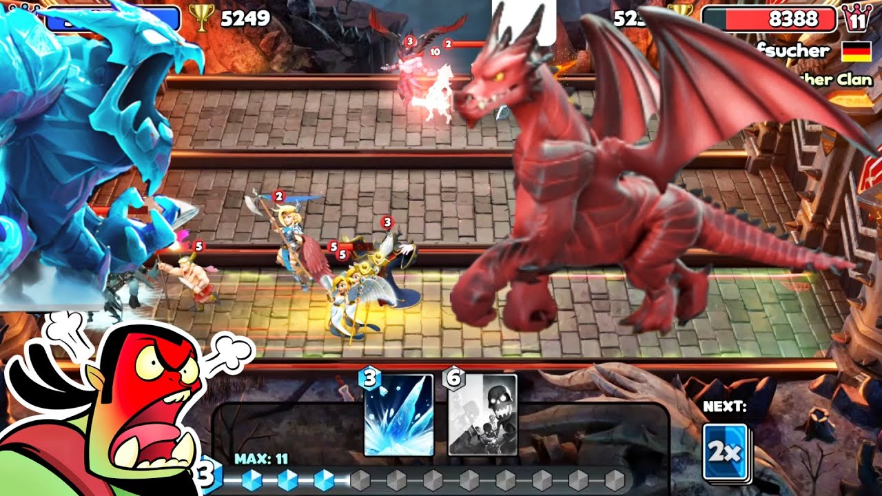 Castle Crush - DRAGON / GRAND MASTER 1 🔥🏹🏰 #787 LEVEL 10 - BSG - YouTube