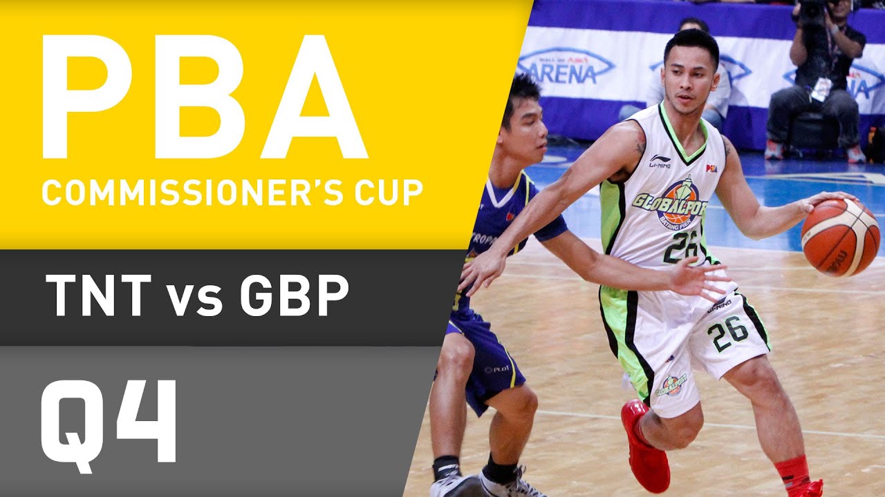 TALK N' TEXT VS. GLOBALPORT - Q4 | PBA Commissioner's Cup 2016 - YouTube