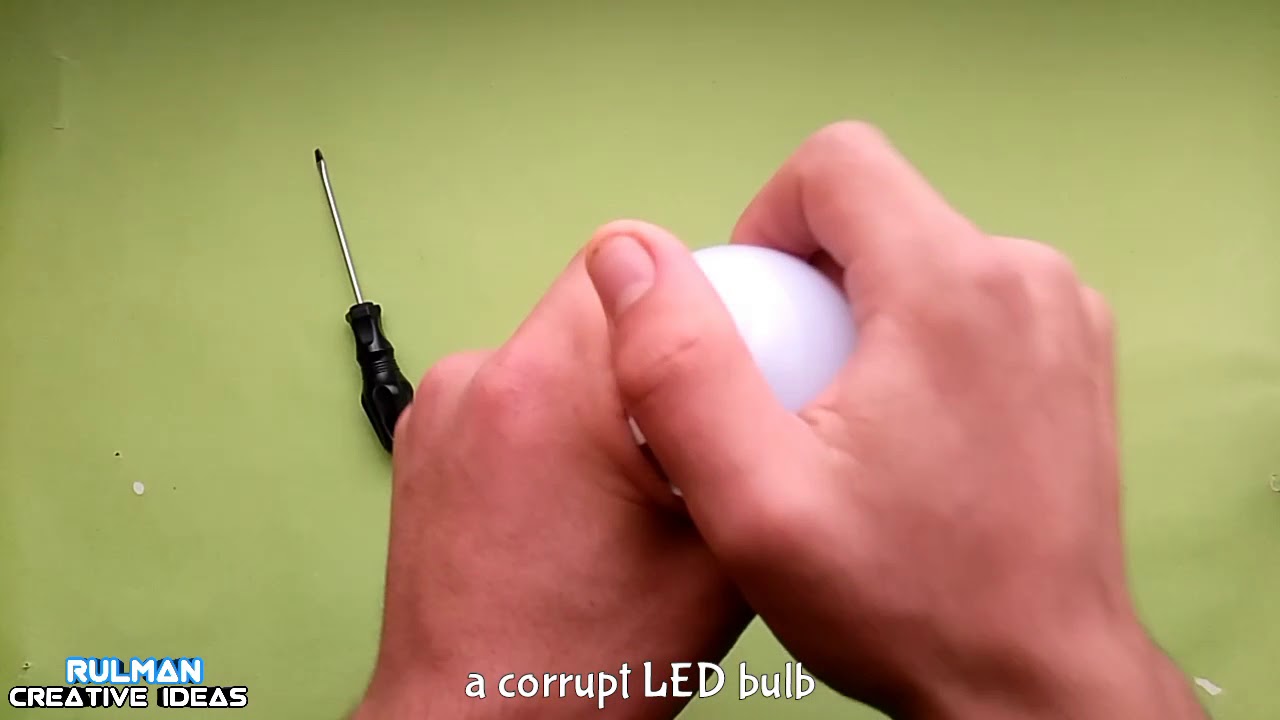 What's inside a LED bulb ? | Let's see - YouTube