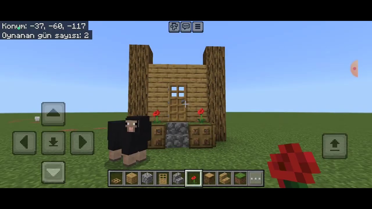 MİNECRAFT KÖYLÜ EVİ YAPIMI MC - YouTube