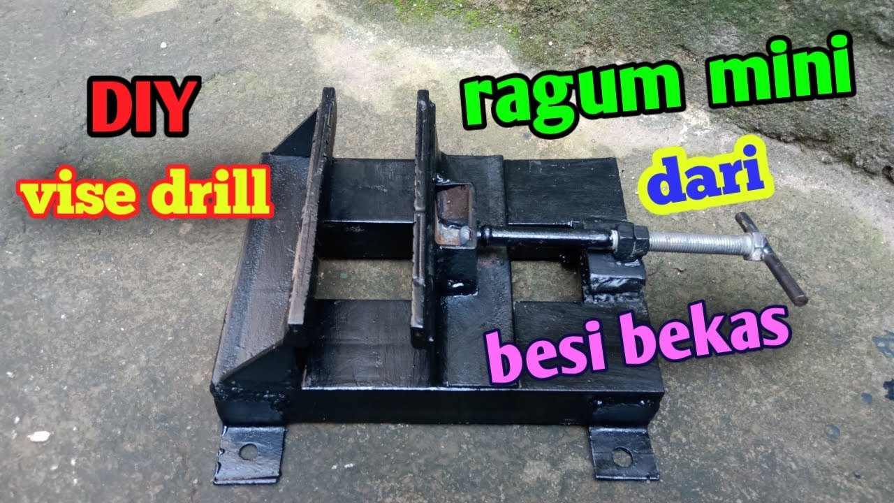 CARA MEMBUAT RAGUM // cara membuat ragum besi sendiri // how to make a ...