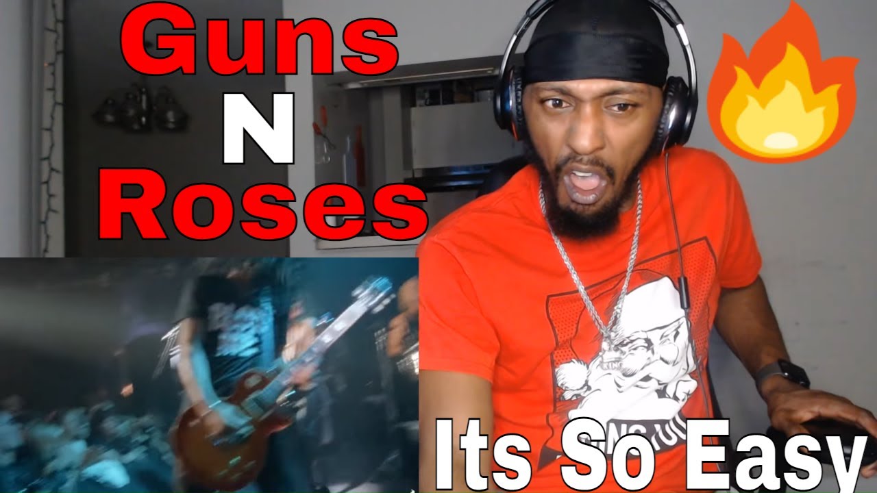 First Reaction Back To Guns N Roses ( It's So Easy ) - YouTube