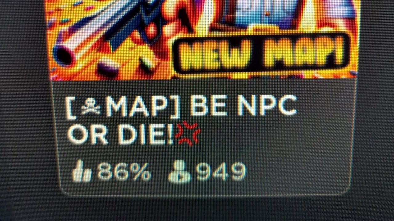 be npc or die! gameplay #roblox - YouTube