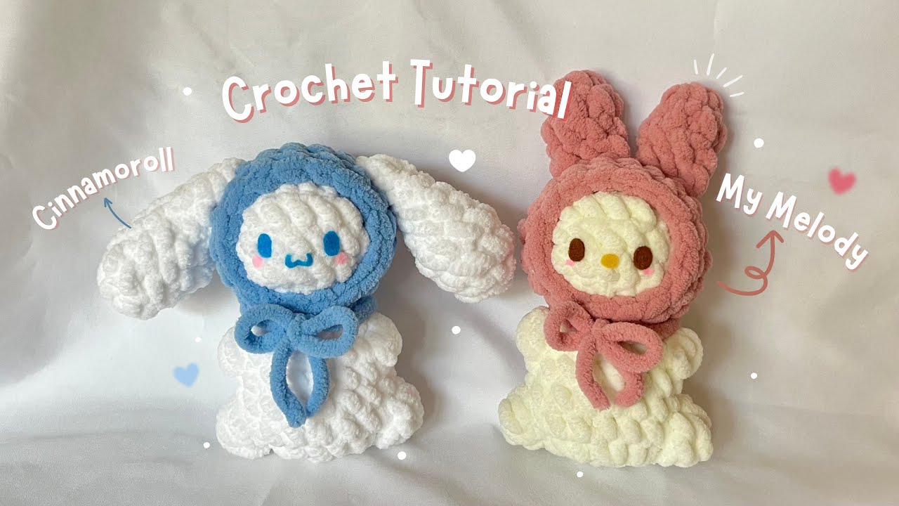 Sanrio Crochet Plushies | *Quick & Easy to make | Crochet Tutorial ...