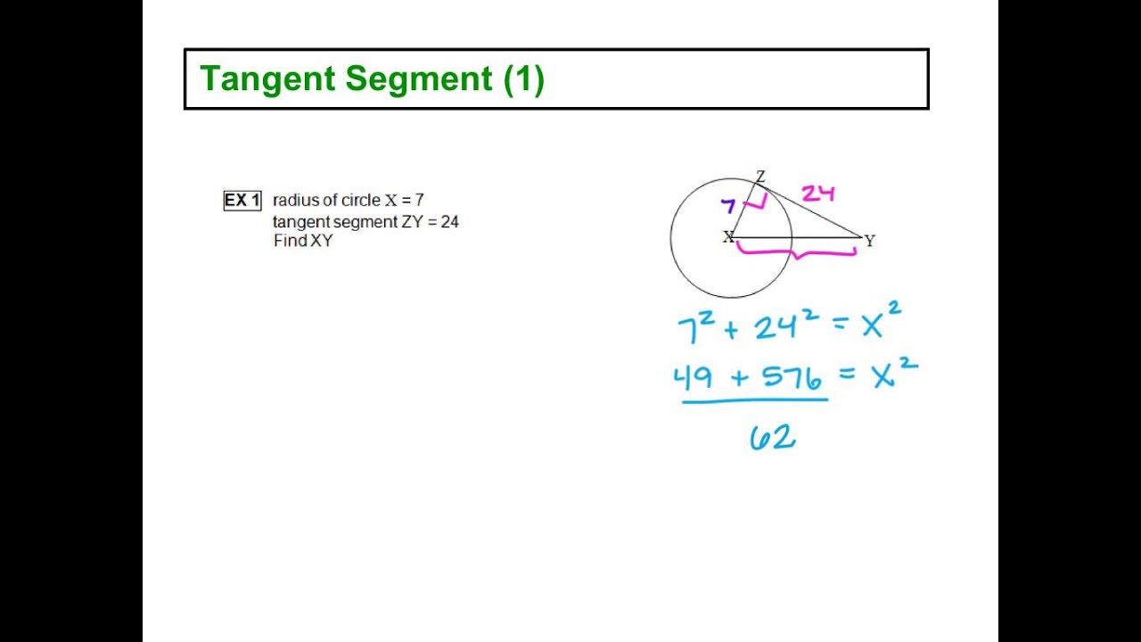 Tangent Segment (1) - YouTube