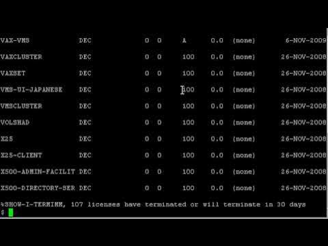Learning OpenVMS Part 3 - YouTube
