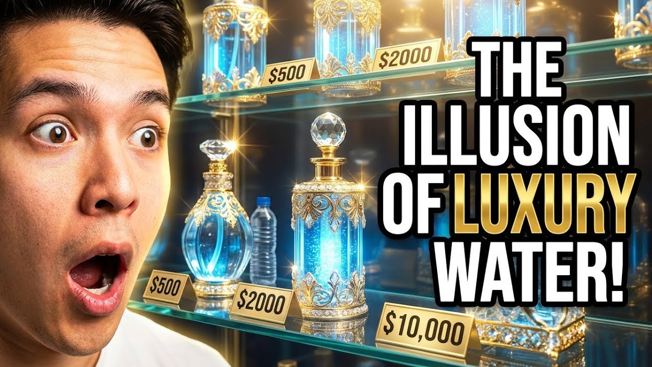 The Illusion of Luxury Water | Is Expensive Water Worth It? - YouTube