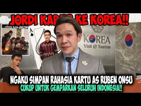JORDI KABUR KE KOREA⁉️ Setelah Pegang Kartu AS Ruben Yang Bikin Indonesia GEMPAR Kalau Dibongkar!