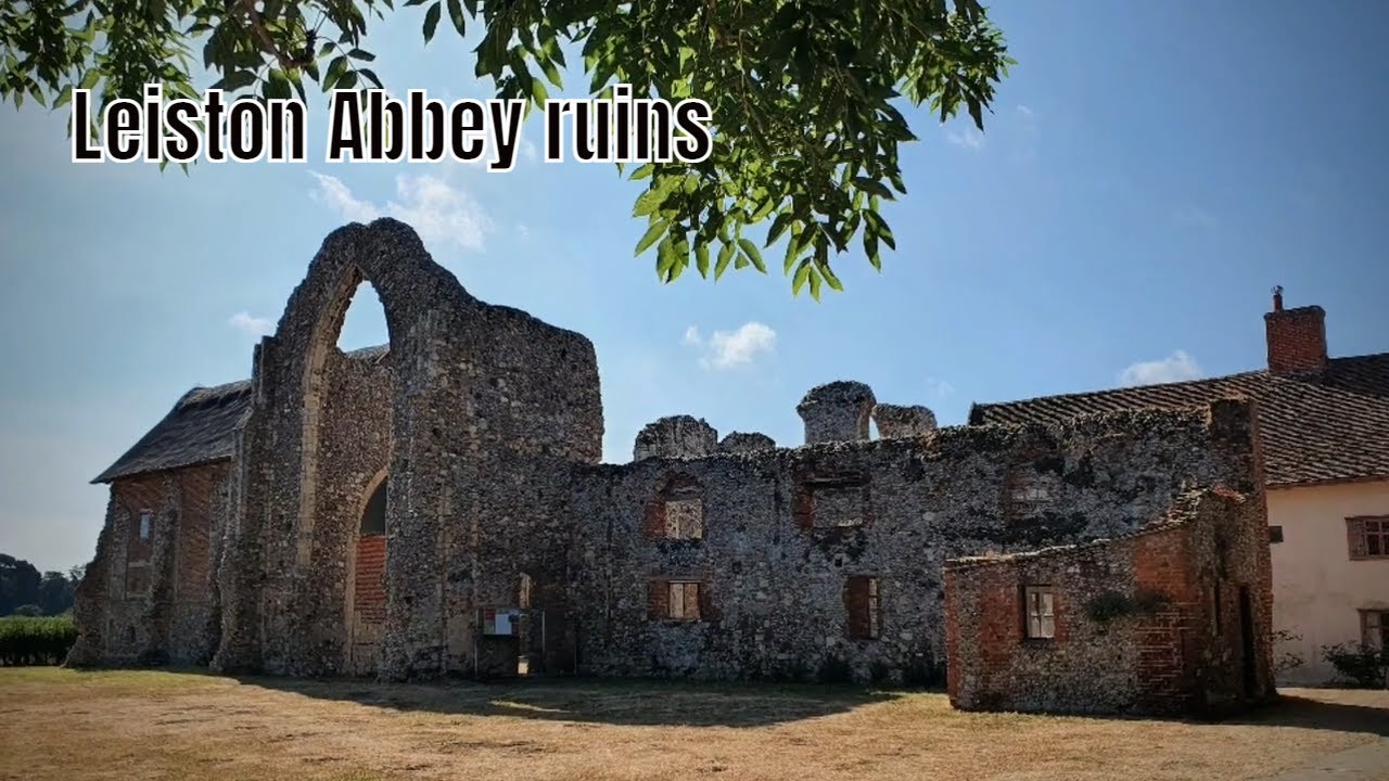 Exploring Leiston Abbey ruins - YouTube