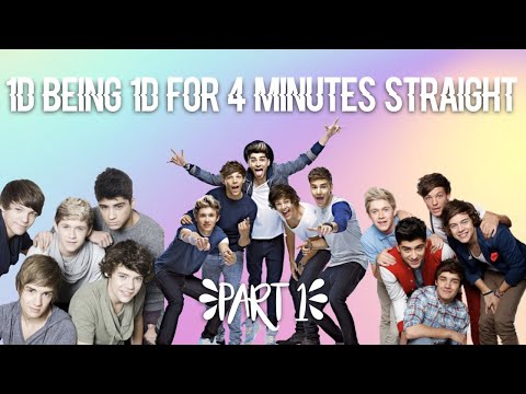 1D being 1D for 4 minutes straight part 1 | #10yearsof1d - YouTube