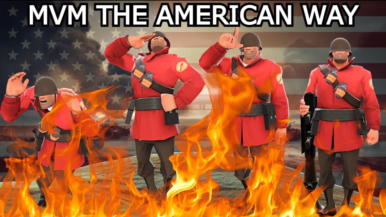 [TF2] The MOST AMERICAN Team in MvM - YouTube