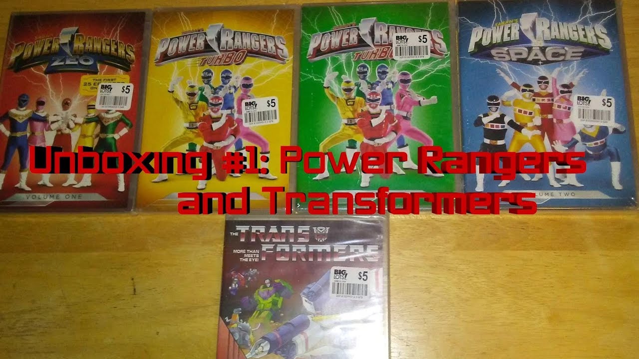 Unboxing #1: Power Rangers and Transformers - YouTube