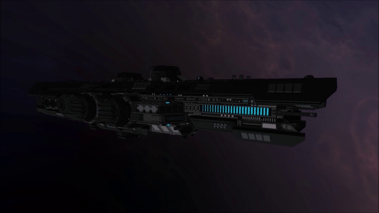 StarMade - Phobos Class Battleship - YouTube
