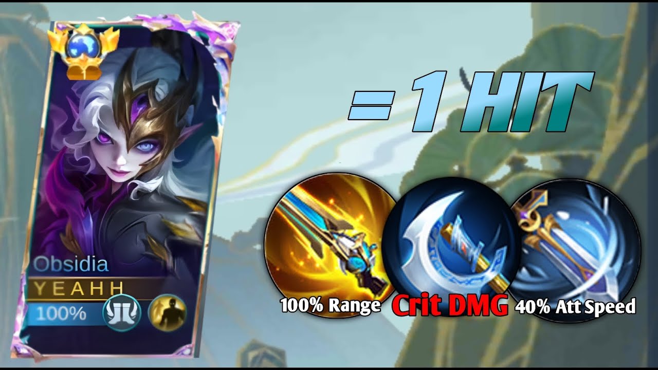 NEW HERO OBSIDIA NEW BRUTAL BUILD FOR 1 HIT 2025! (Damage hack🔥 ...