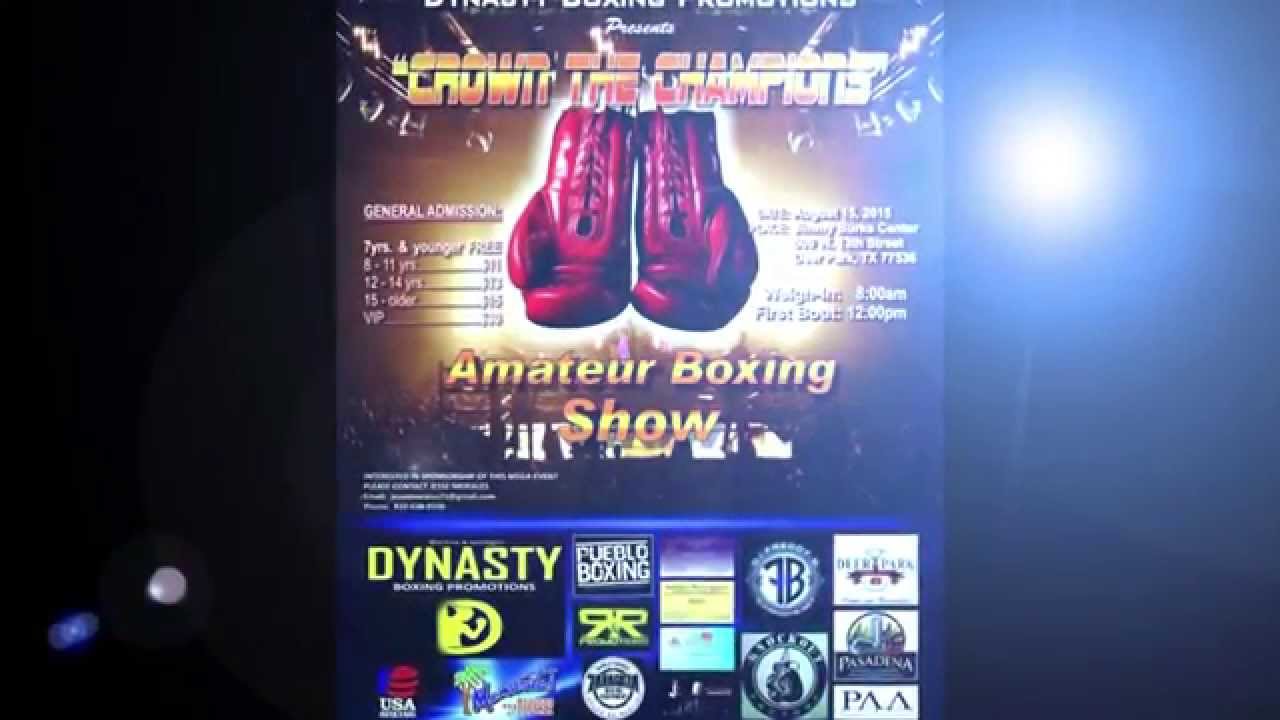 DYNASTY BOXING PROMOTIONS - CROWN THE CHAMPIONS - YouTube