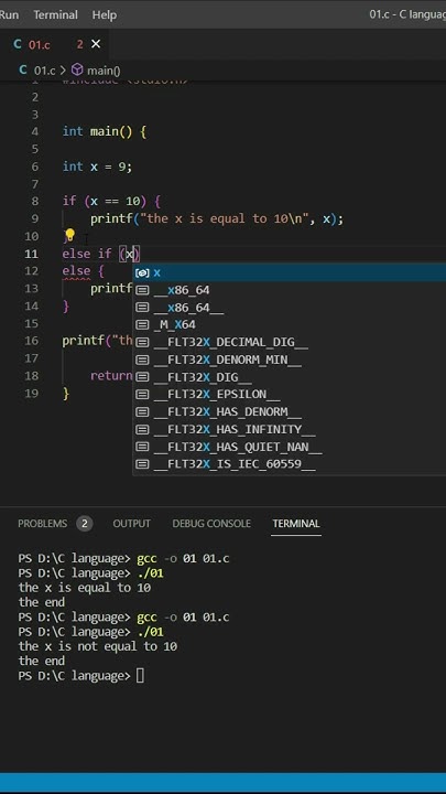 Else and Else If in c language | if statement in c language - YouTube
