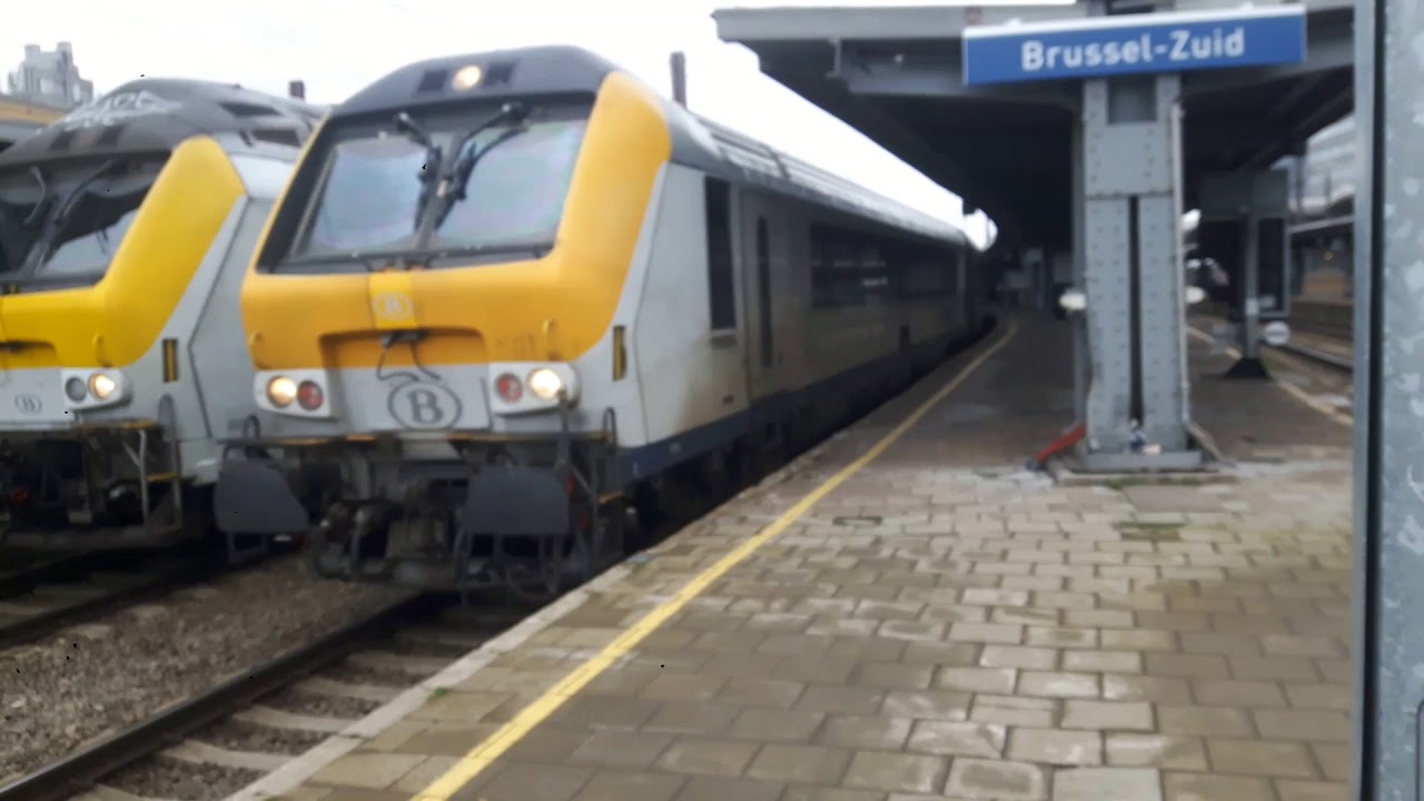 Part 2: Trains through Brussels-Midi Station (04/02/2020). - YouTube