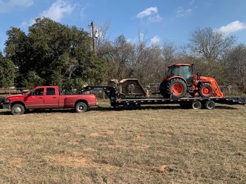 Shredding The New Hay Pasture - YouTube