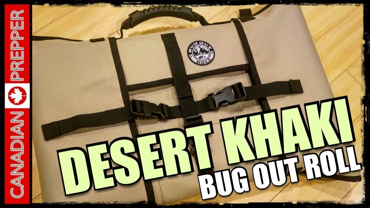NEW! Desert Khaki Bug Out Roll Gear Organizer - YouTube