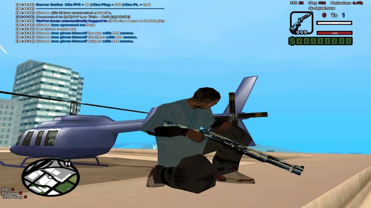 PACK weapons GTASA SAMP - YouTube