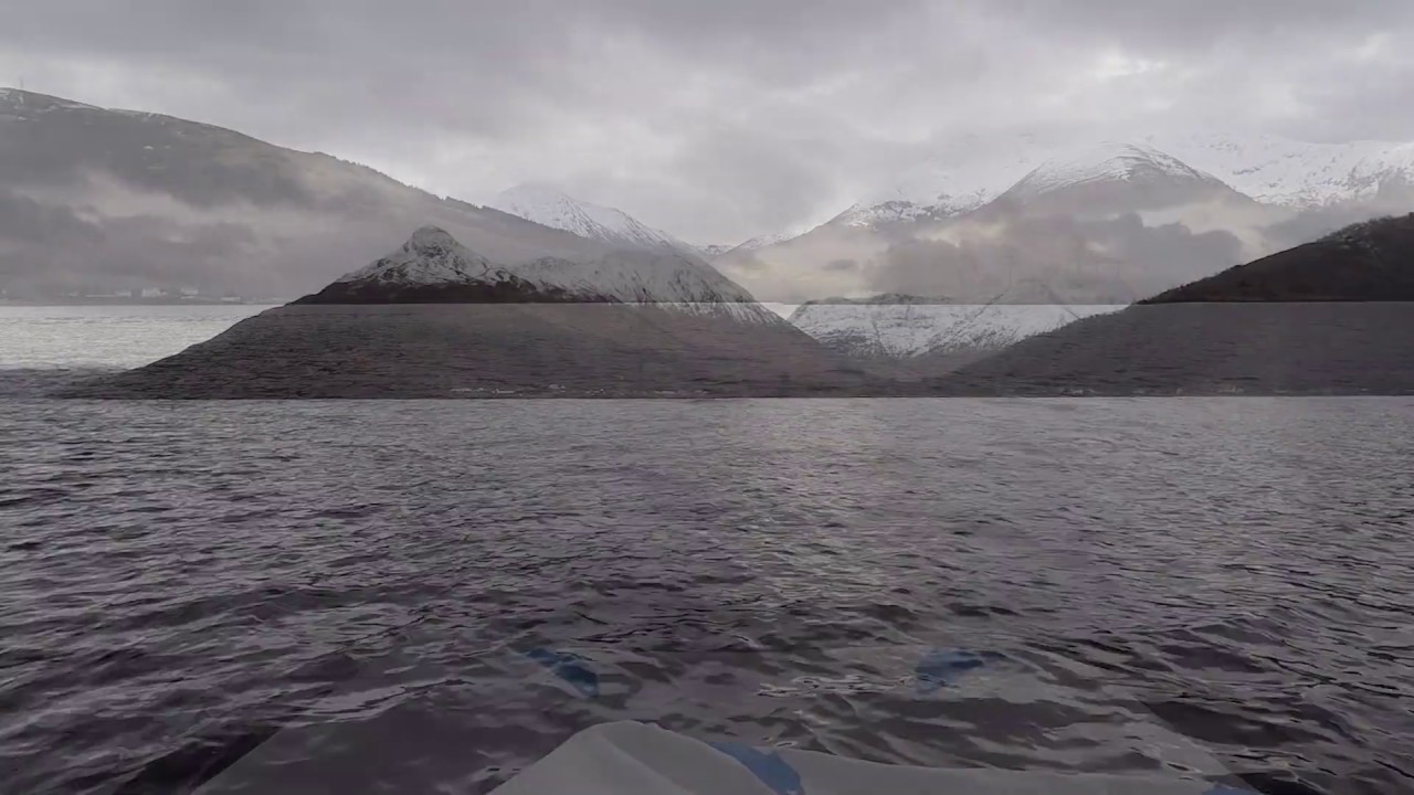 Sno Cold On Loch Leven - YouTube