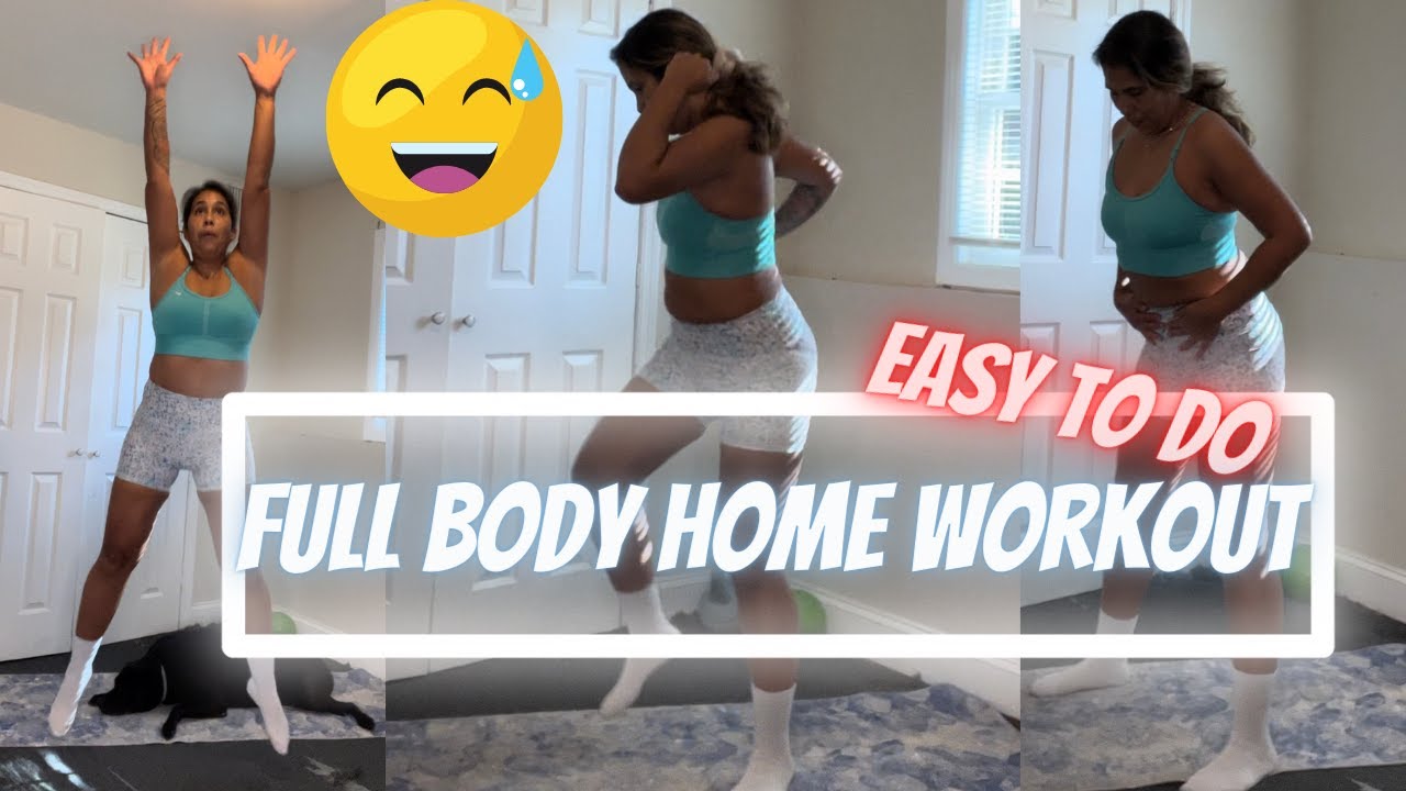 FULL BODY WORKOUT | EASY TO DO 😅| All Standing | Great For Beginners 🔥 ...
