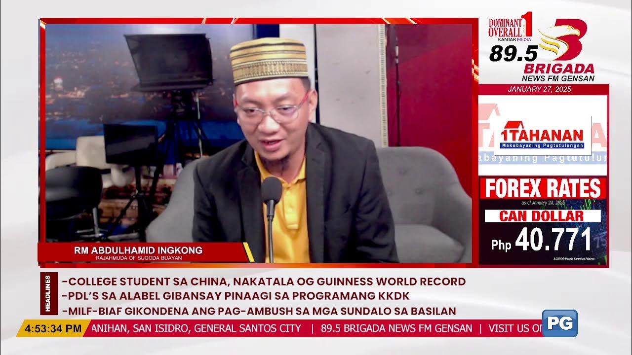 RONDA BRIGADA | JANUARY 27, 2025 | KAUBAN SI BRIGADA ATTY. KAN BALLEQUE UG BRIGADA ERNIE ...