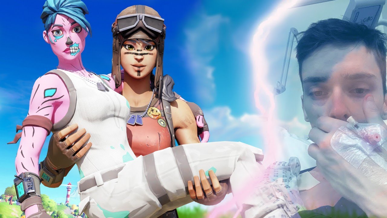 I WON a FORTNITE Game with a BROKEN Arm (Fortnite Battle Royale) - YouTube